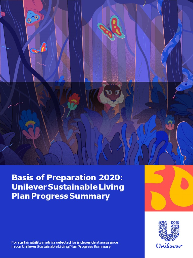 Unilever Basis of Preperation Sustainability 2020 | PDF | Procurement ...