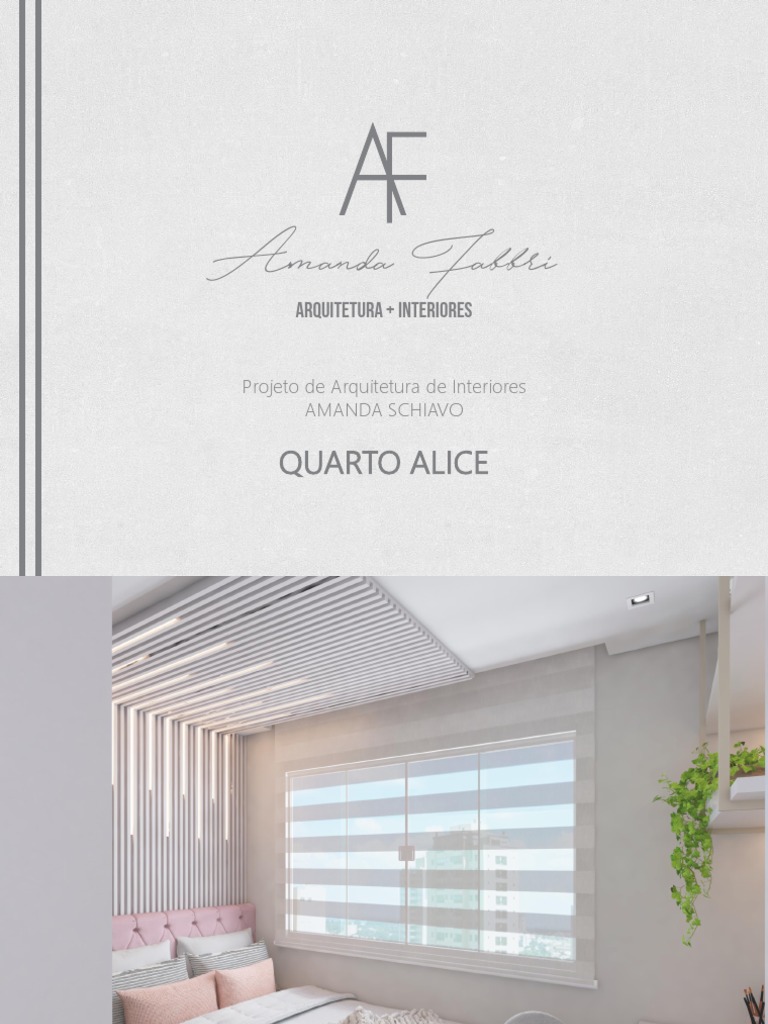 Projeto de Interiores por Amanda Fabbri | PDF
