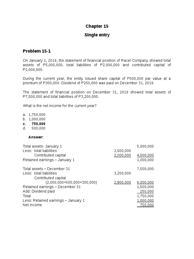 Chapter 15 PDF | PDF | Expense | Retained Earnings