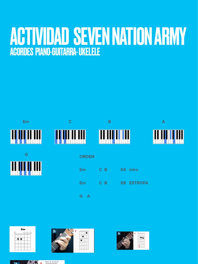 Acordes de Seven Nation Army | PDF