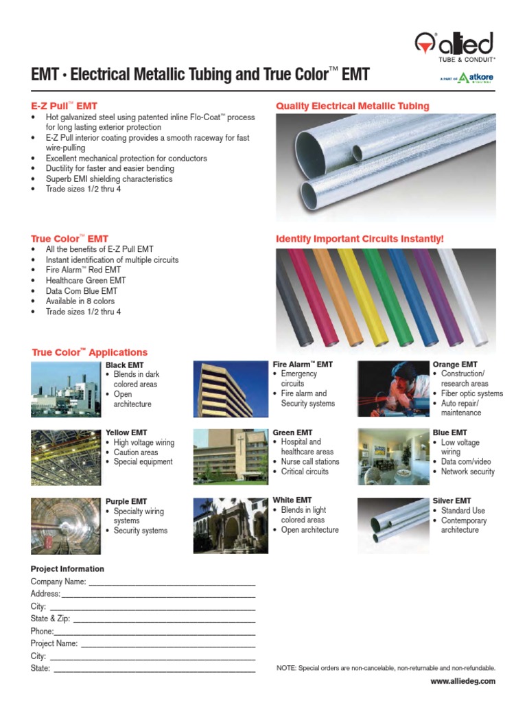 Emt 7520 PDF | PDF | Electrical Wiring | Pipe (Fluid Conveyance)