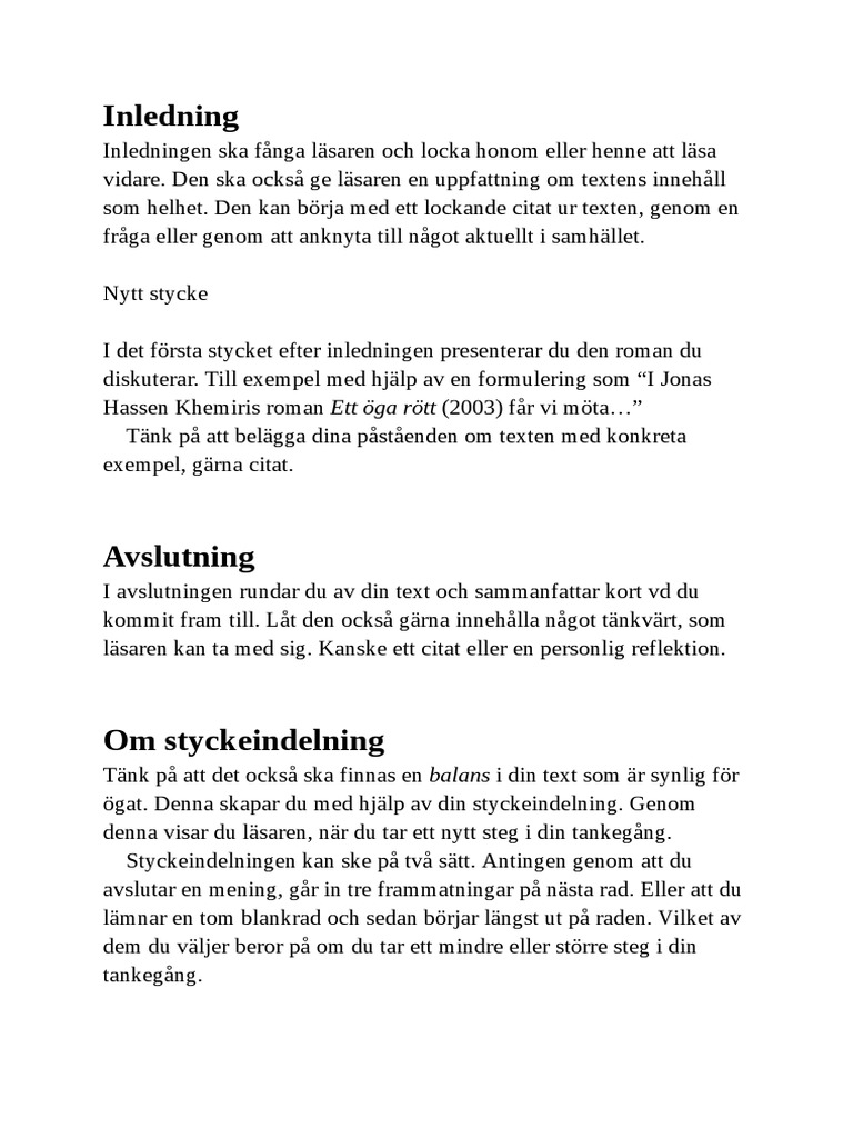 Inledning | PDF