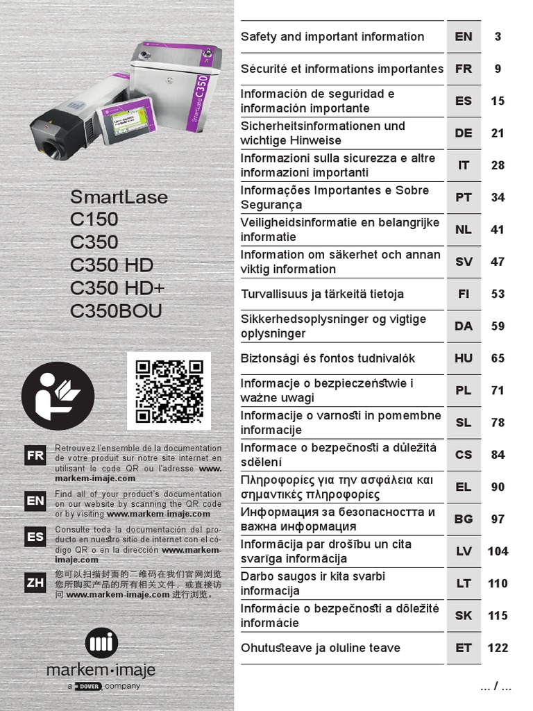 Smartlase C150 C350 C350 HD C350 HD+ C350Bou | PDF | Physical Sciences