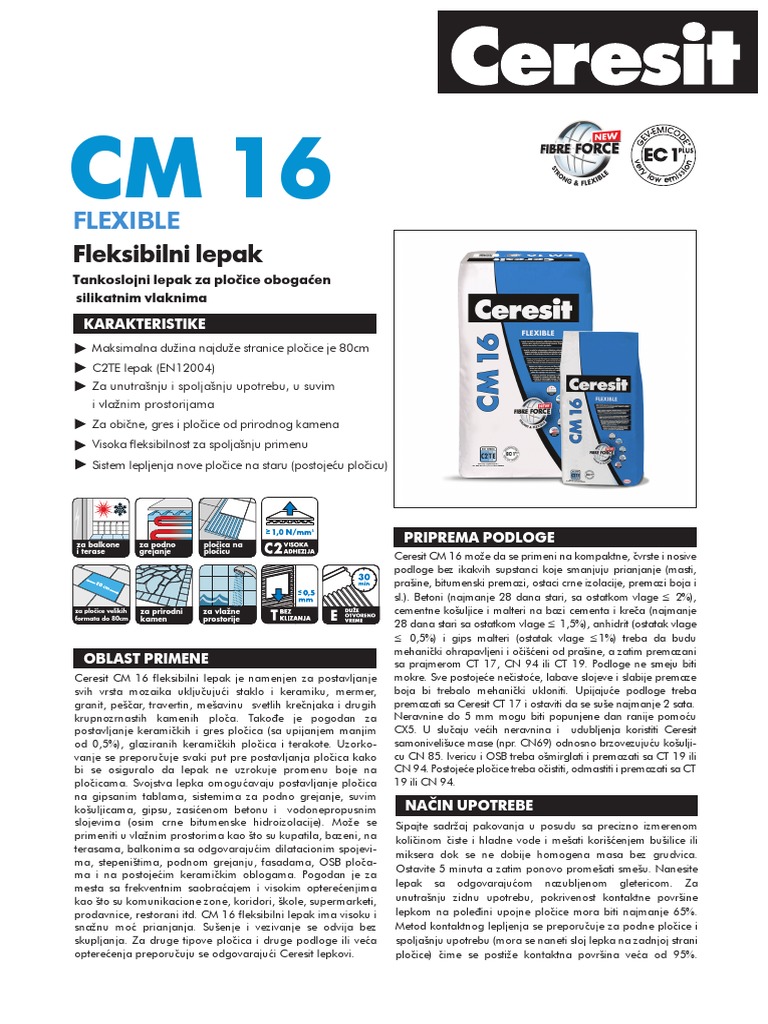 Ceresit CM16 | PDF
