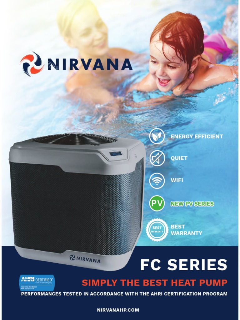 Nirvana-heatpump-brochure (1) | PDF | Heat Pump | Heat Transfer