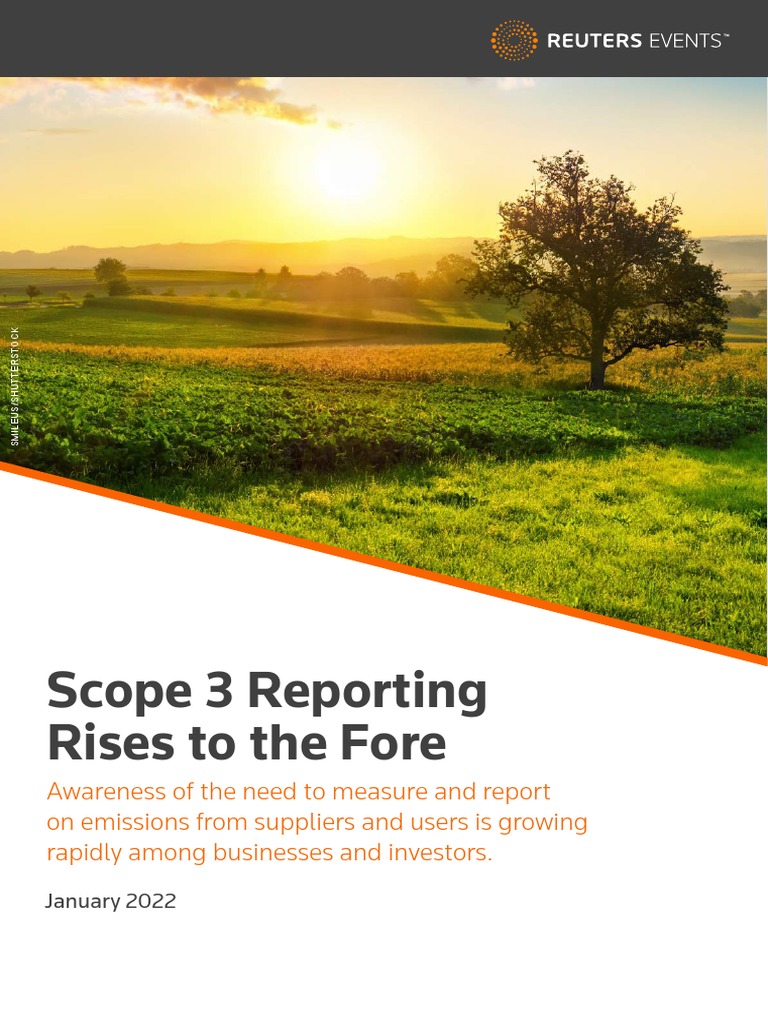 Scope 3 Reporting | PDF | Supply Chain | Economies