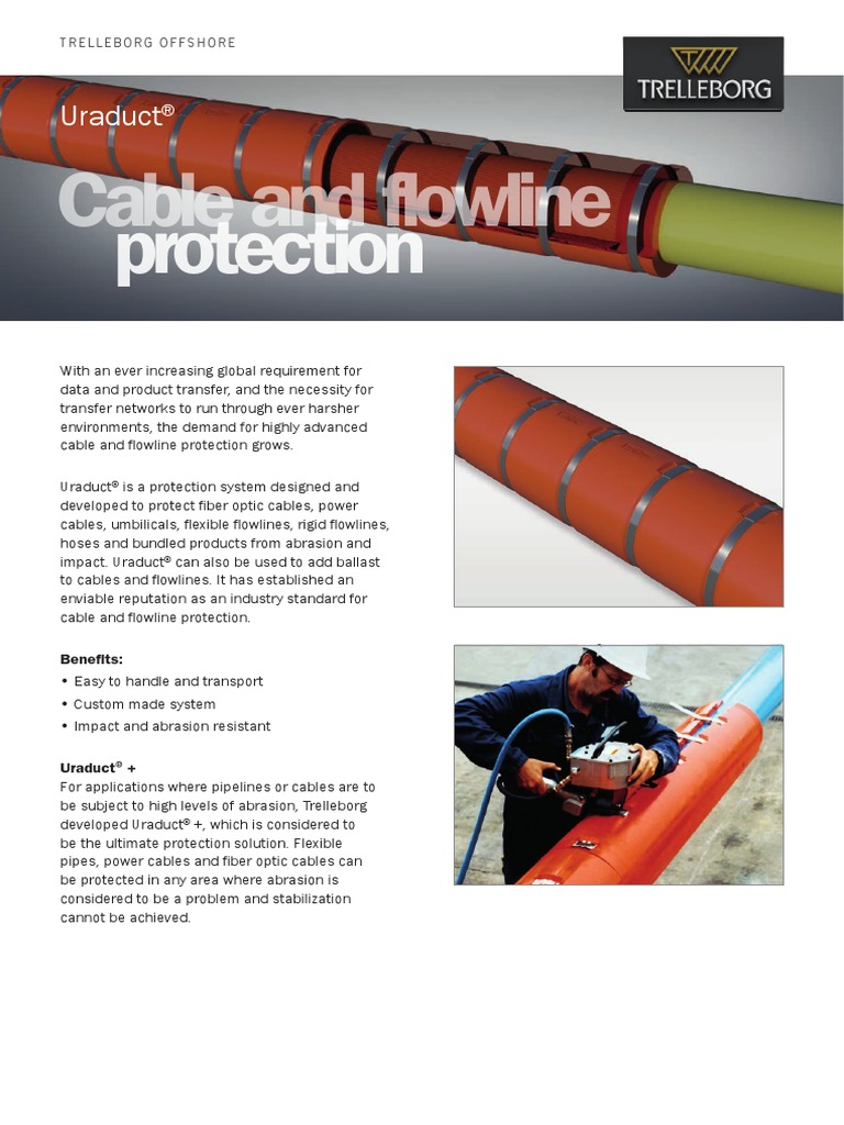 Uraduct-Cable and Flowline Protection | PDF