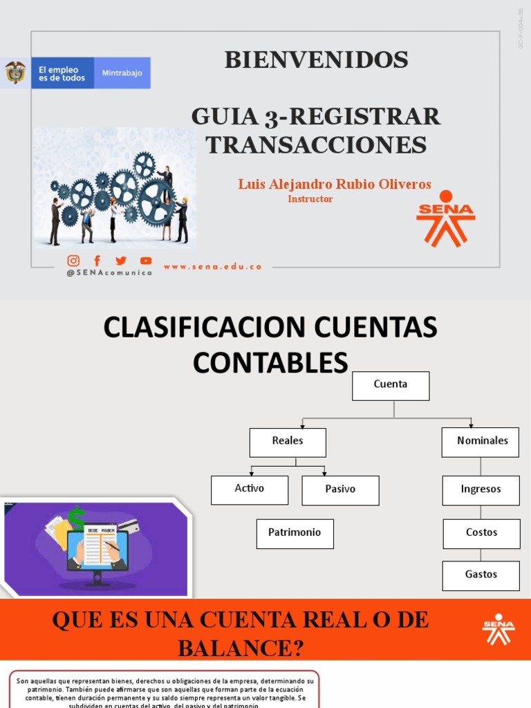 Guia 3-Registrar Transacciones Segunda Parte | PDF | Contabilidad ...