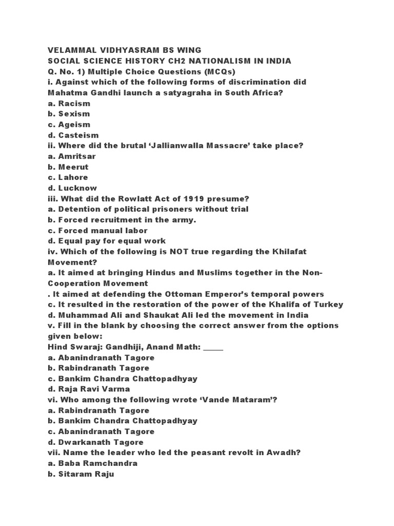 Untitled | PDF | Mahatma Gandhi | Resistance To The British Empire