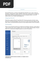 Word 2016 - Getting Started With Word (NOTA 1) | PDF | Microsoft Word ...