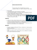 Normas para Educación Física Escolar | PDF