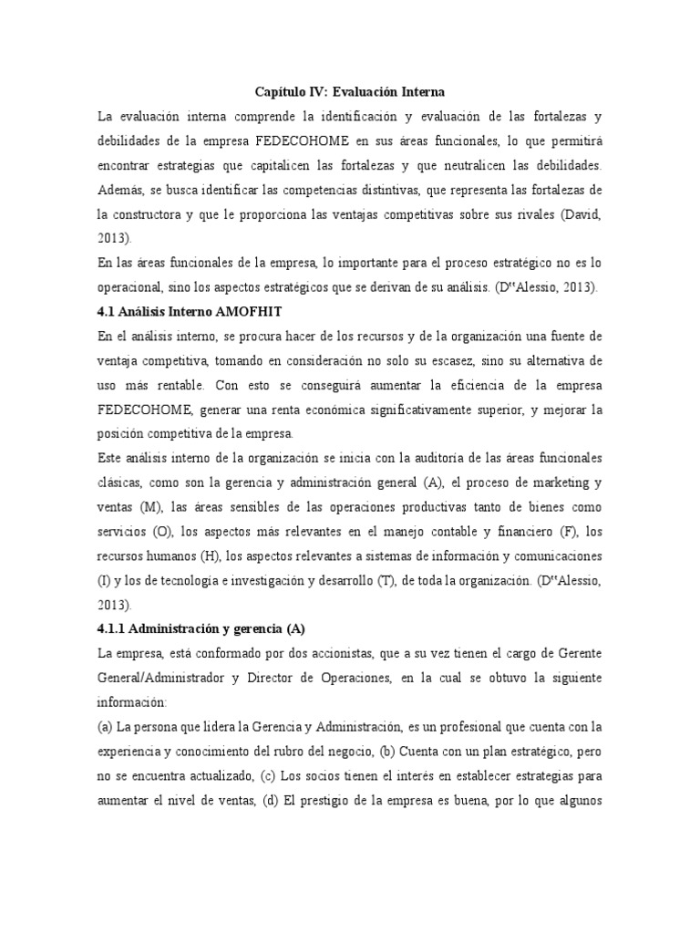 Capítulo IV | PDF | Marketing | Calidad (comercial)