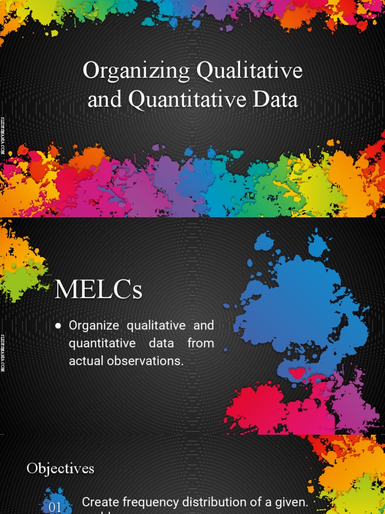 Qualitative and Quantitative Data Analysis | PDF | Statistics ...