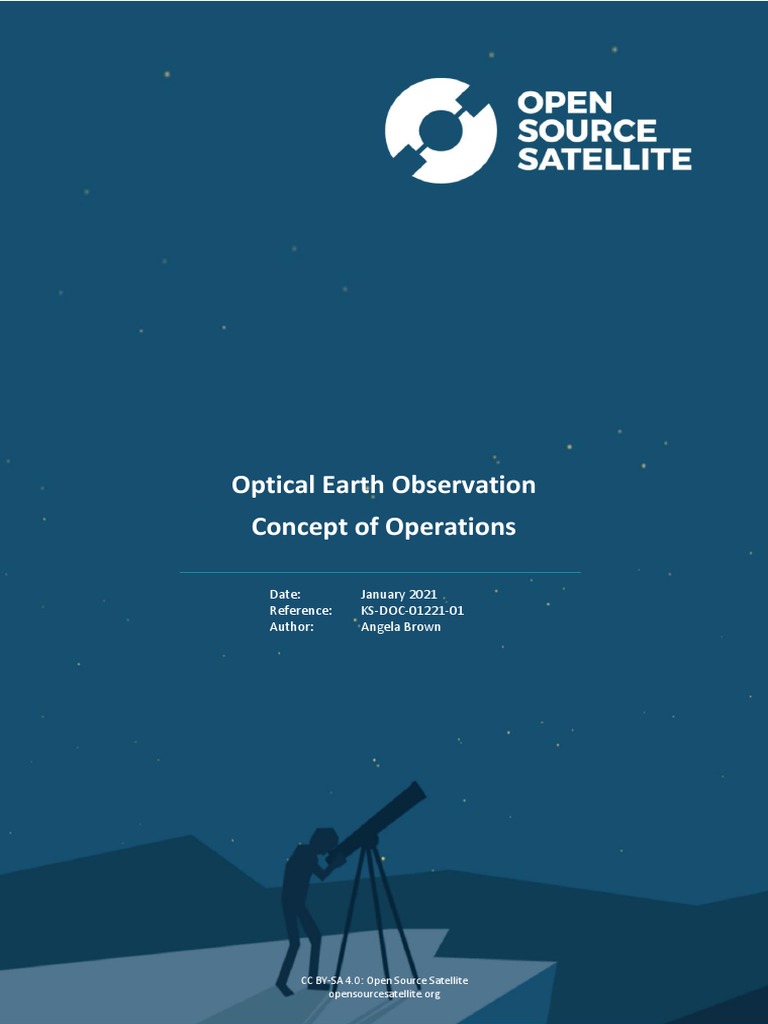KS-DOC-01221-01 OSSAT Optical Earth Observation CONOPs | PDF ...