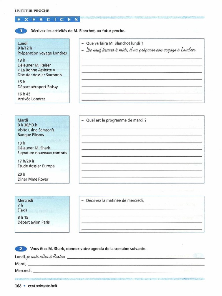 Toaz - Info 7 Exercices de Grammaire Avec Correction PR | PDF