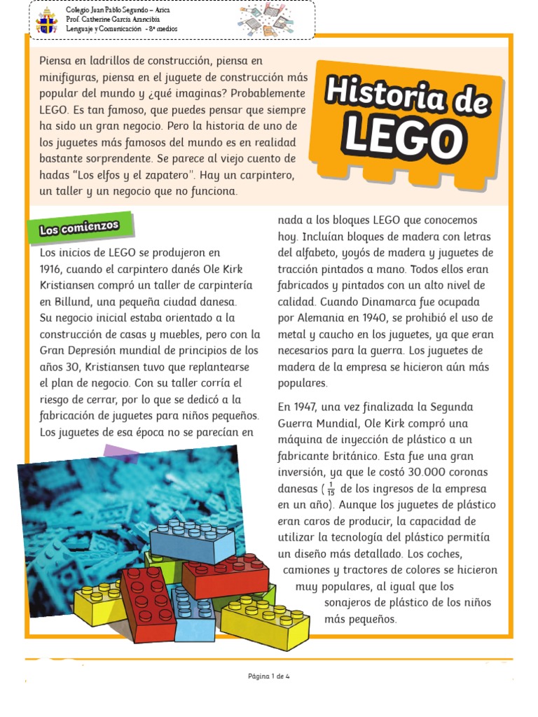 Guia 6 de Historia Lego | PDF