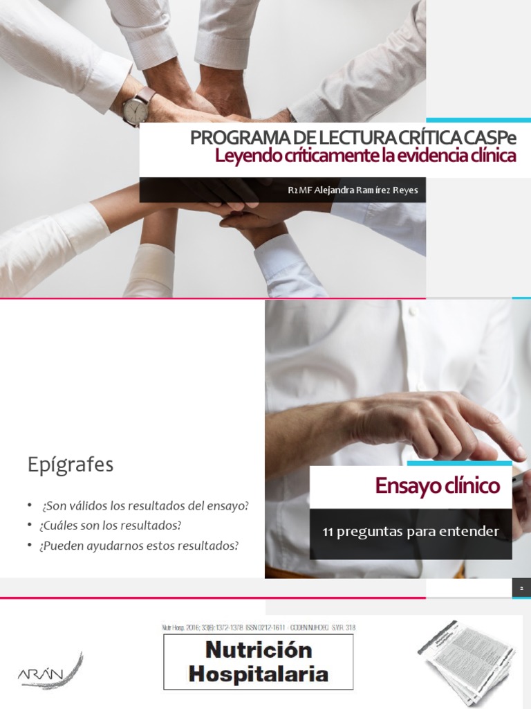 PLC CRÍTICA CASPe - AGRR | PDF