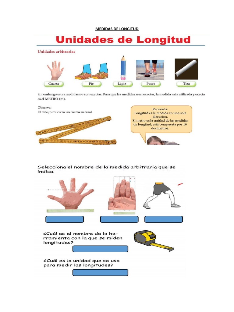 Medidas de Longitud | PDF