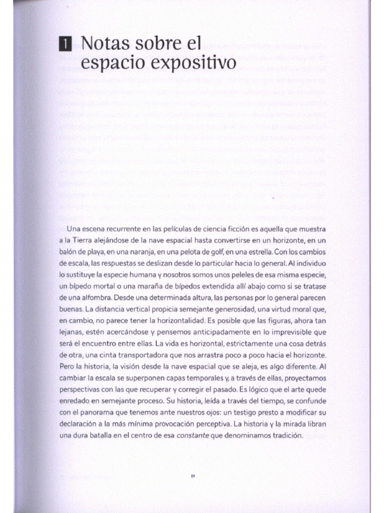Doherty Notas Sobre El Espacio | PDF