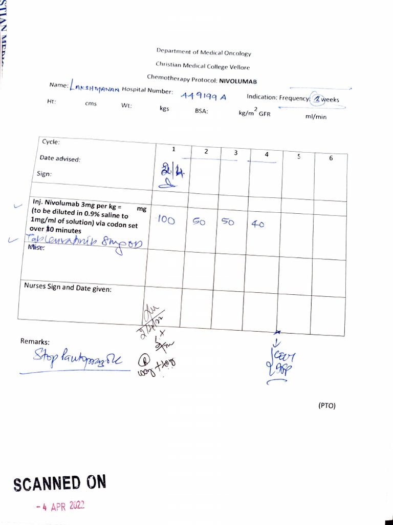 Chemo Document | PDF | Chemotherapy | Therapy