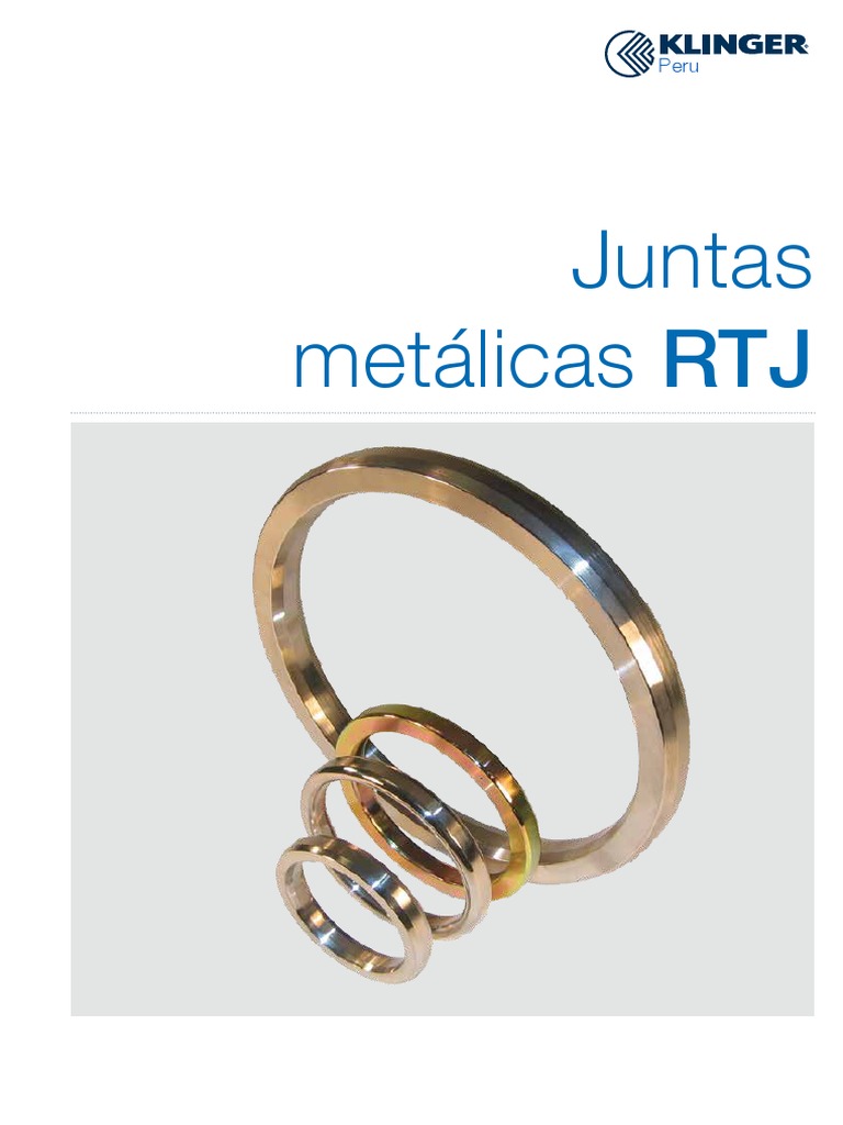 Juntas RTJ R-Octogonal | PDF | Acero | Sector secundario de la economía