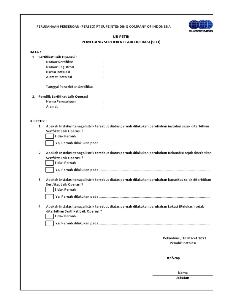 Form Uji Petik | PDF | Teknologi & Rekayasa