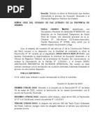Solicito Devolucion de Expediente A Juzgado de Origen | PDF | Sentencia (ley) | Demanda judicial