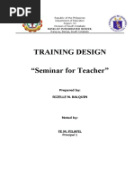 House Rules During Training | PDF