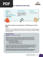 Project Tuning Protocol Módulo 5 | PDF | Crecimiento personal y ...