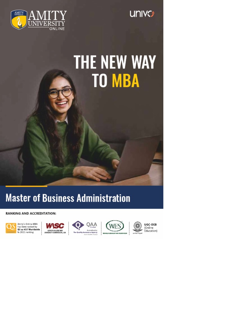 Mba Brochure | PDF