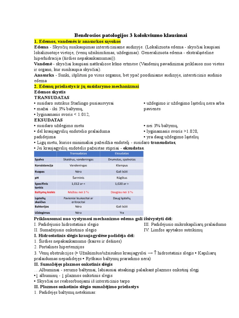 Bendroji Patologija | PDF