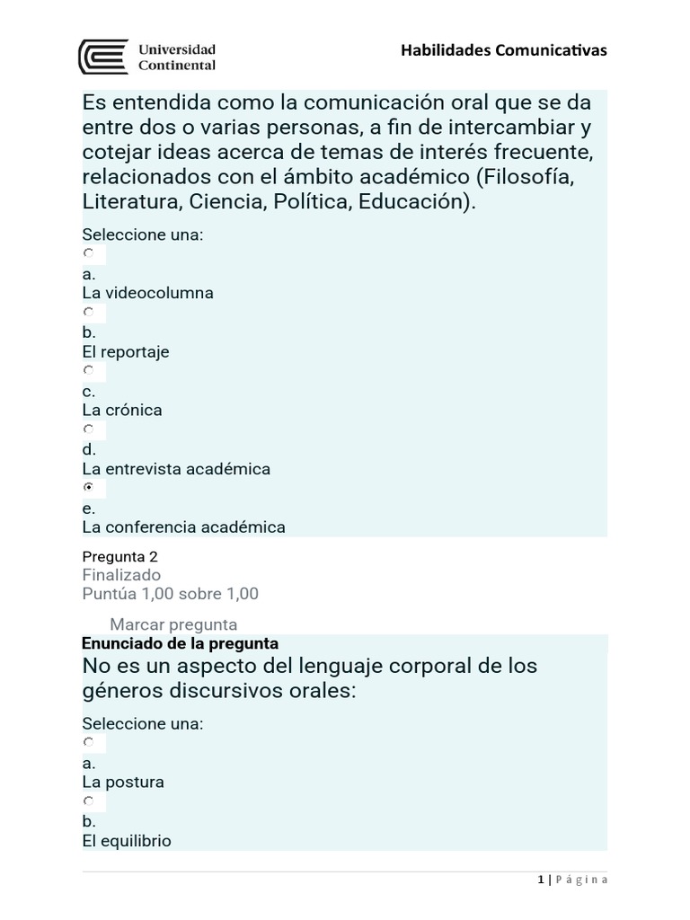 Géneros Discursivos Orales Académicos | PDF | Comunicación | Lingüística