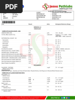 Haemogram Report: Blood Counts | PDF | White Blood Cell | Immunology