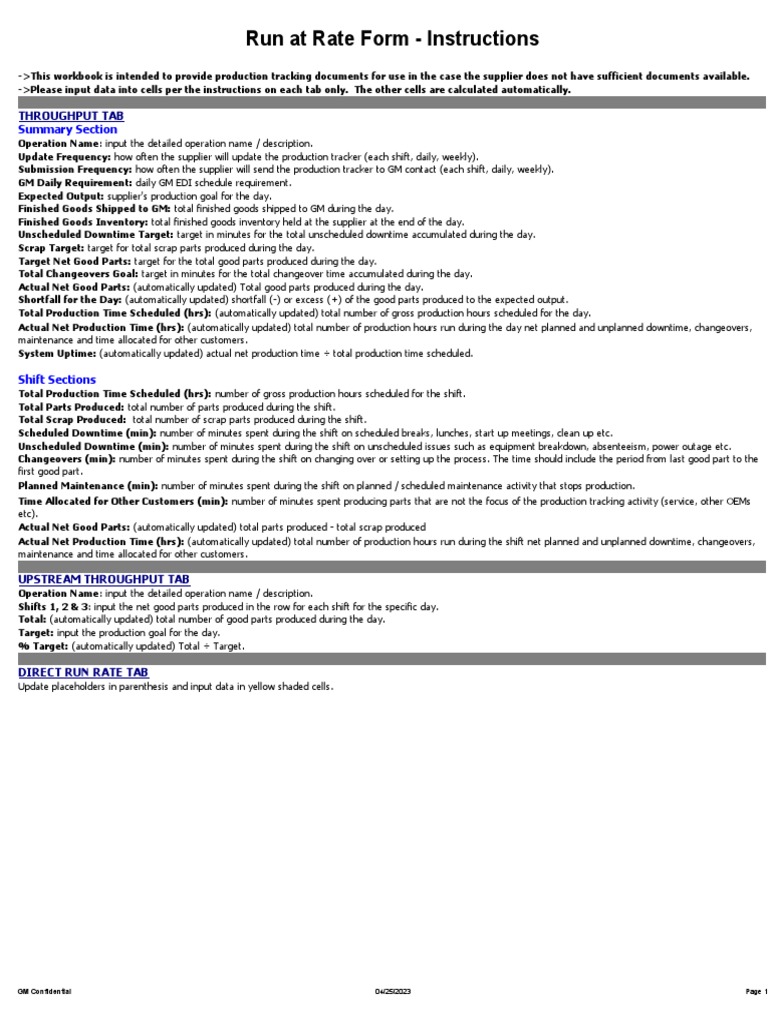 SQMS RaR 03 QRG05 GM 1927 24 Run at Rate Production and Launch ...
