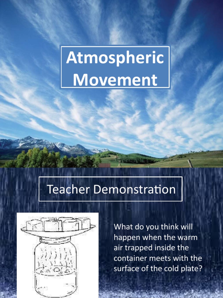 Understanding Atmospheric Movement | PDF | Atmosphere | Atmosphere Of Earth