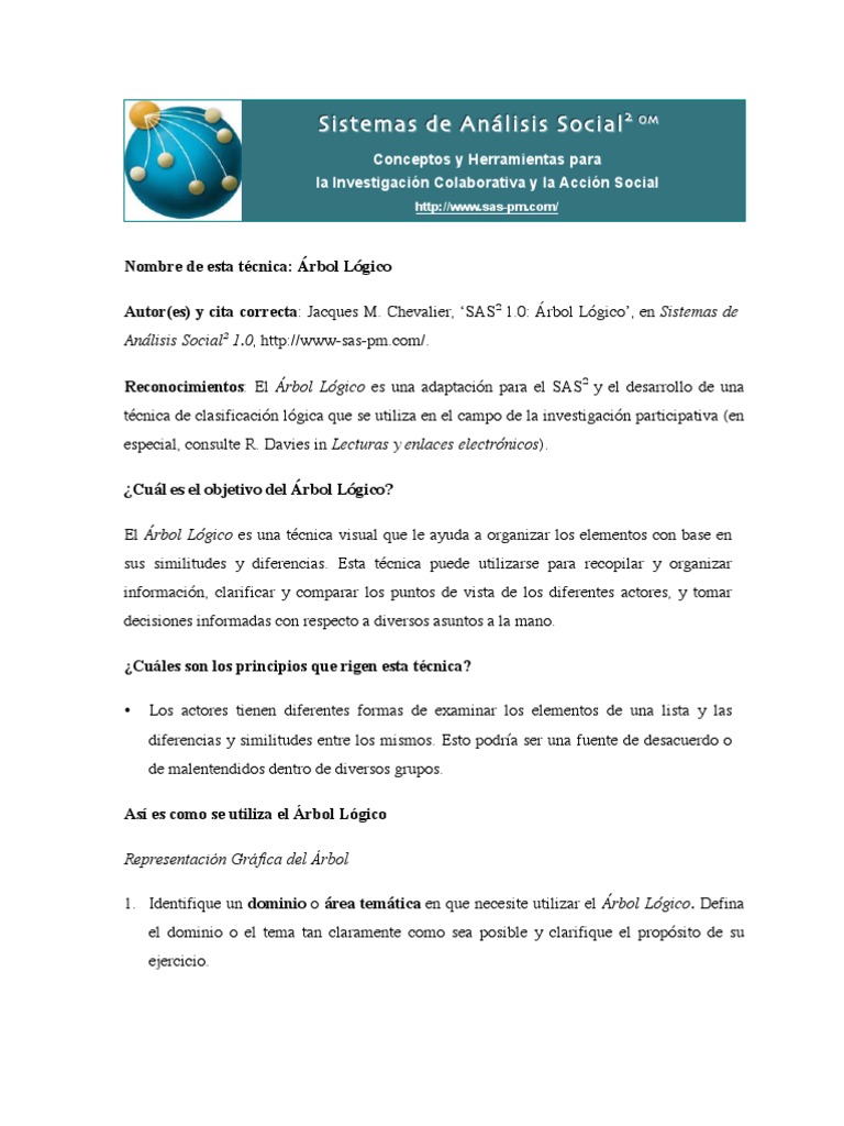 Arbol Logico | PDF | Lógica | Science