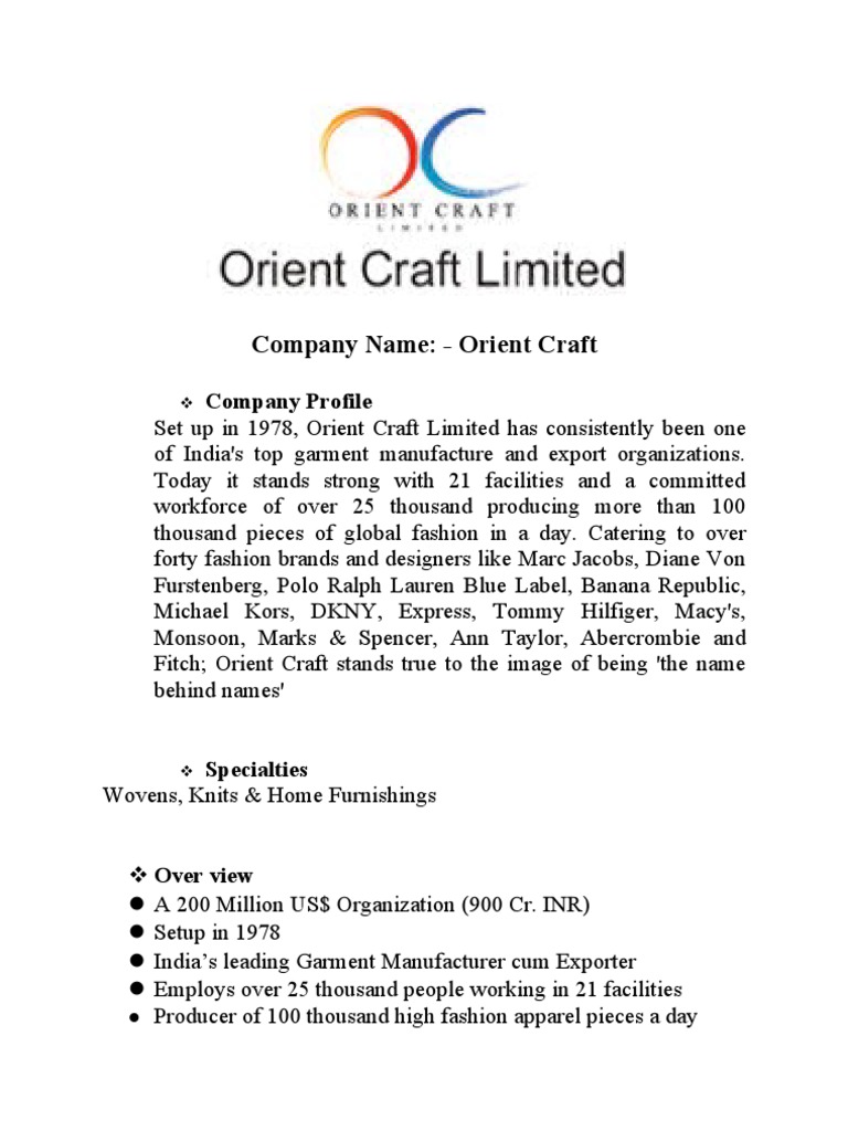 Orient Craft 1 | PDF | Embroidery | Fashion Design