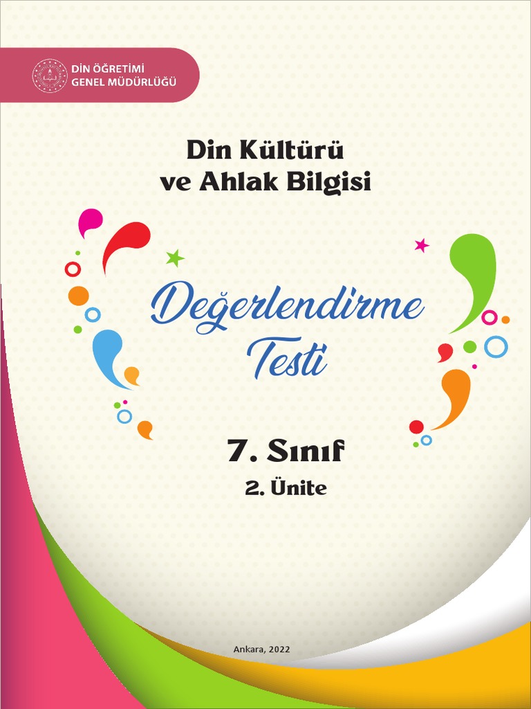 Değerlendirme Testi Testi | PDF