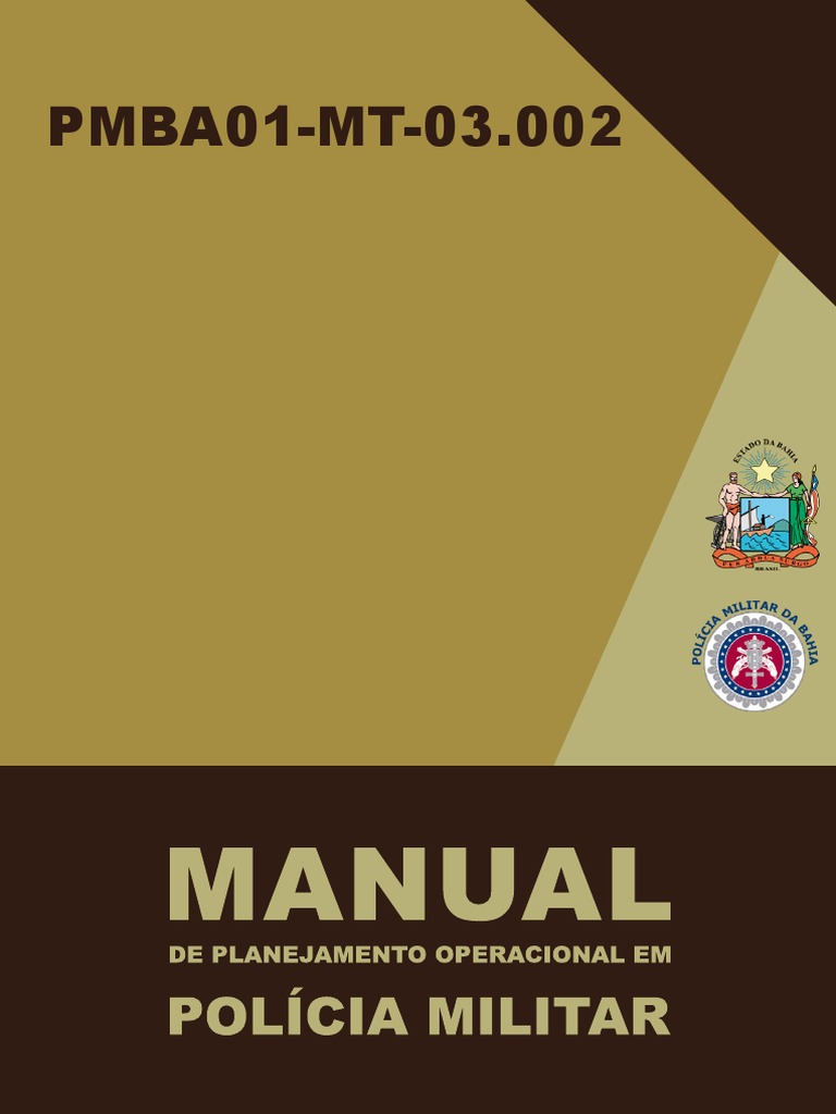 Manual Planejamento Operacional | PDF | Seguridad Pública | Accion legal