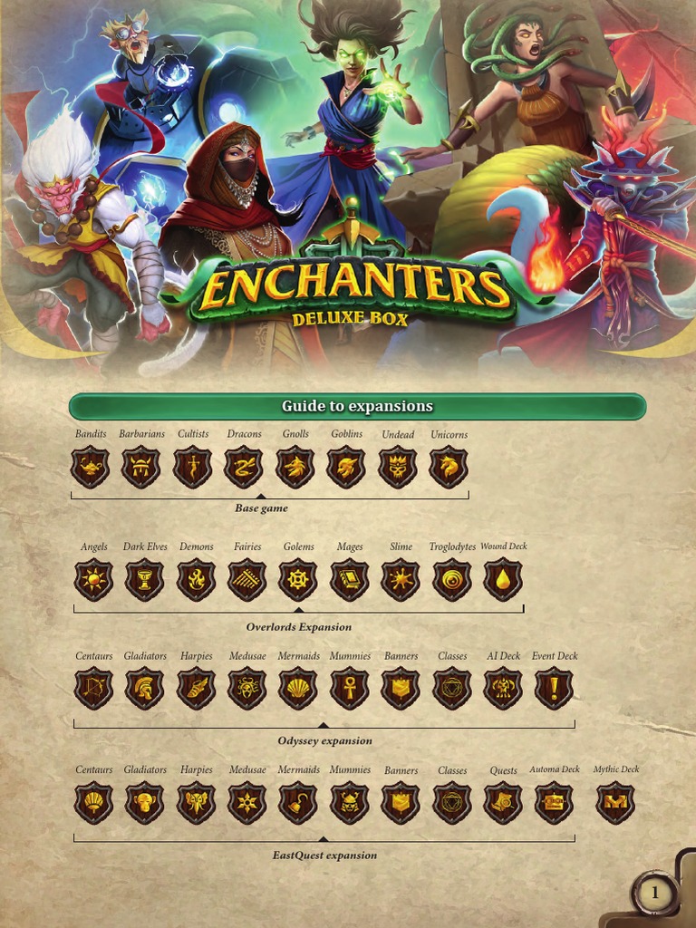 Enchanters Game Setup Guide | PDF