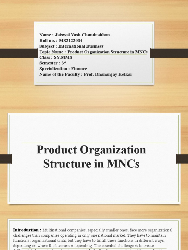 Yash Jaiswal IB | PDF | Organizational Structure | Business Economics Yash Jaiswal IB | PDF | Organizational Structure | Business Economics
