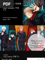 Gojo One Tooth | PDF | Anime And Manga