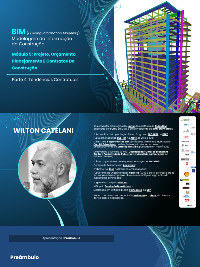 ME - Planejamento e Contratos BIM - Modulo5 P04 | PDF | BIM | Engenharia