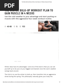 Bodybuilding & Weight Training Documents & PDFs | Scribd