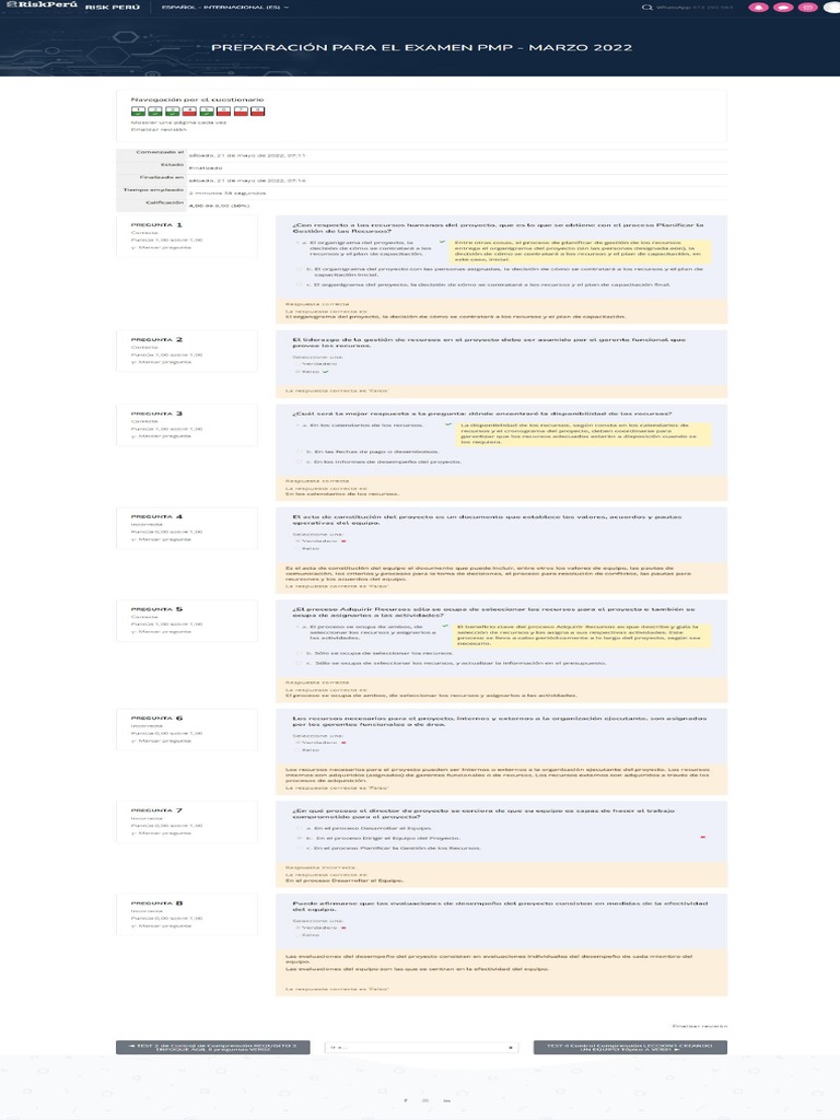 TEST 3 Control Comprensi + N LECCION1 RECURSOS | PDF