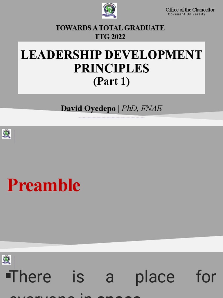 Leadership Development Principles Guide | PDF | Disciplines | Wisdom