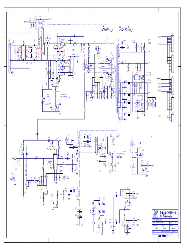 fsp488-4f01 Power Supply SCH | PDF