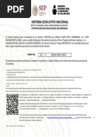 Certificado de Secundaria Erick | PDF