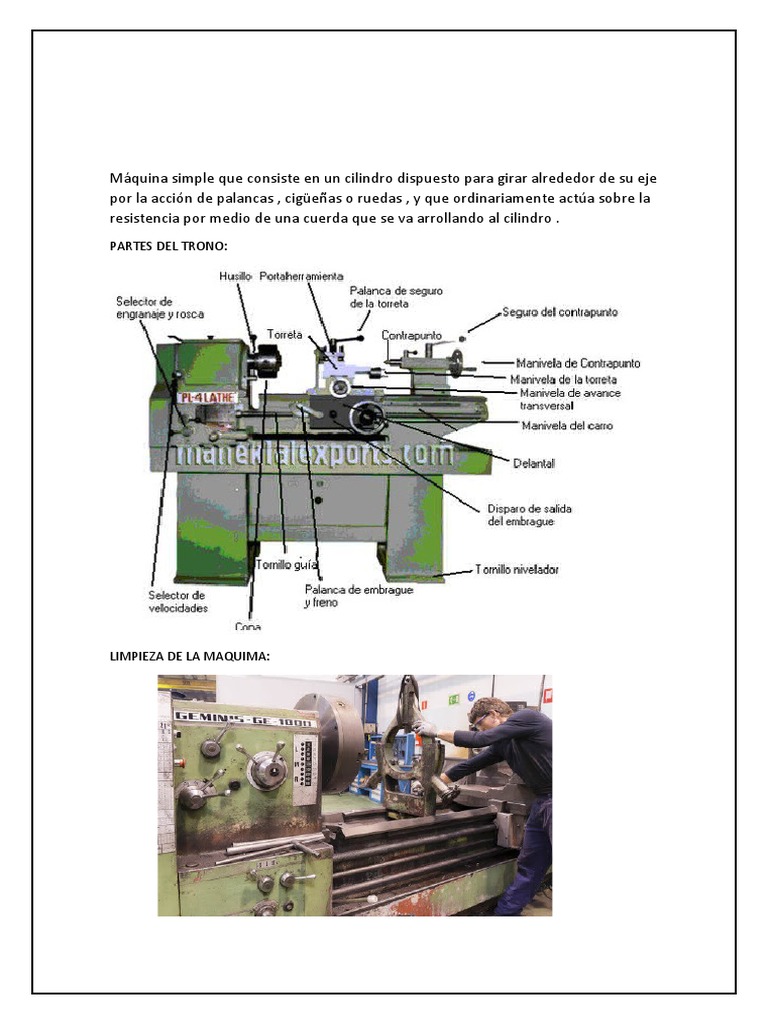 Torneria | PDF | Equipo | Herramientas