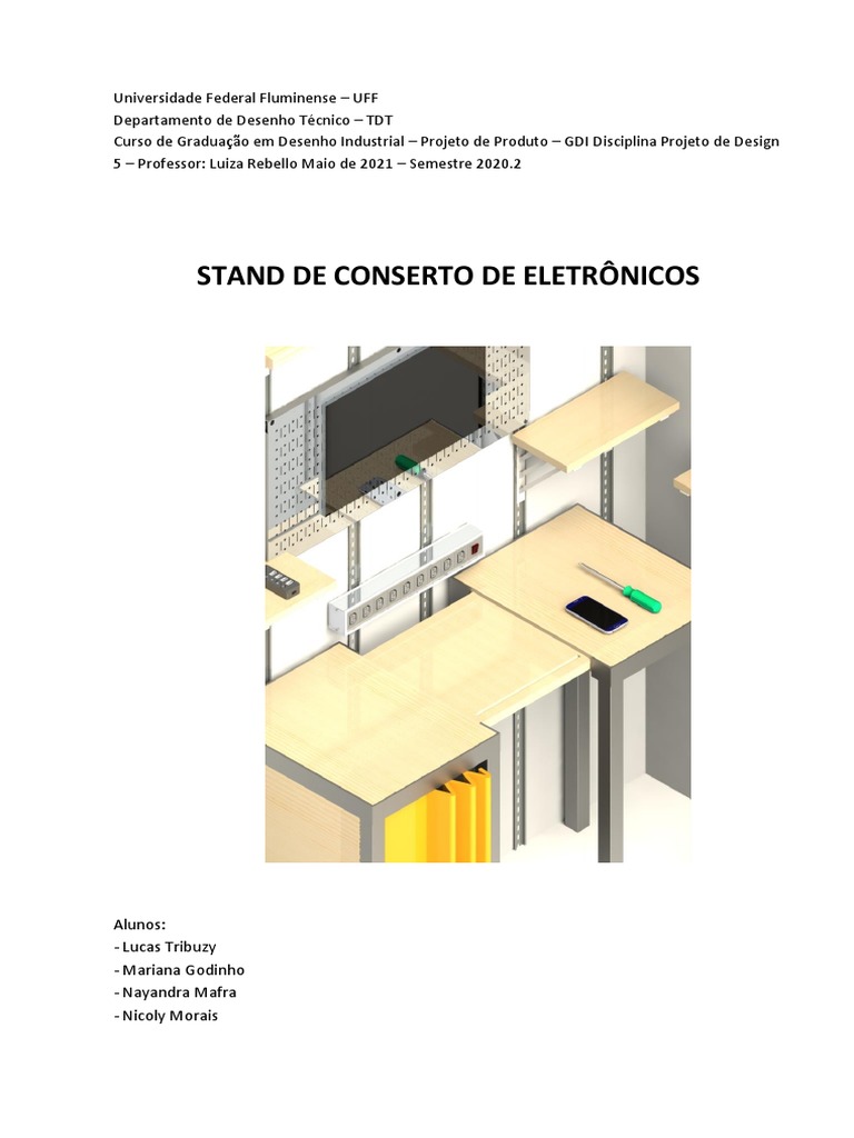 Relatório PD5 | PDF | Fatores humanos e Ergonomia | Celulares